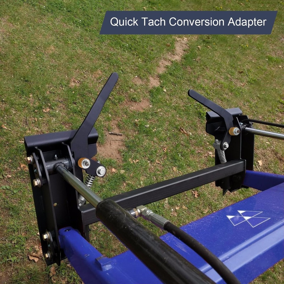 3500lbs Weld On Skid Steer Quick Attach Conversion Adapter Quick Tach ...