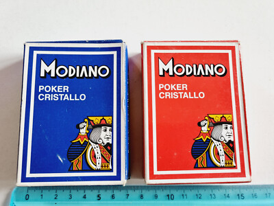 Cards For Game Poker Crystal Modiano Bridge Vintage Original Playing ...