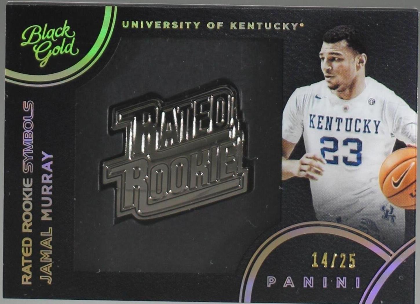 2016-17 Panini Black Gold Collegiate - Rated Rookie Symbols Jamal ...