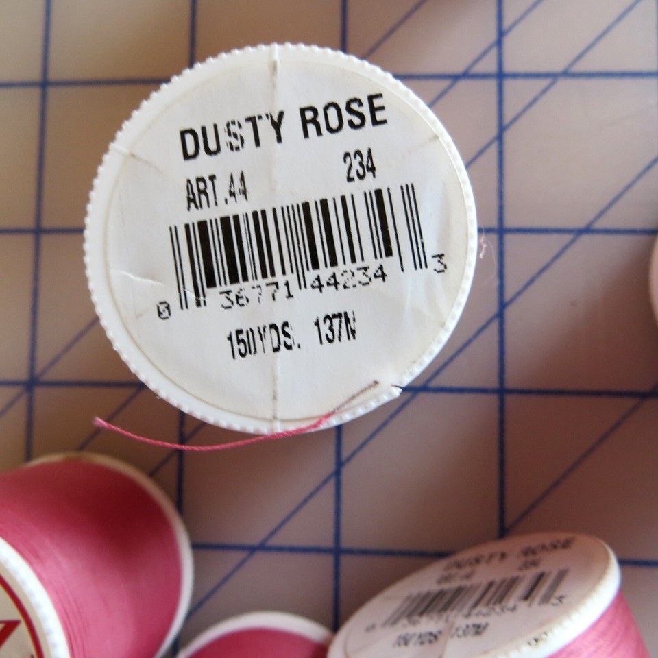 SALE ~ 8 New Spools Americana Quilting Thread 100% Glace Cotton Dusty ...