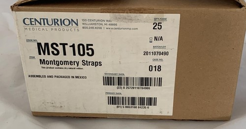 Tri-State Centurion MST105 Montgomery Straps (Box of 25) | eBay