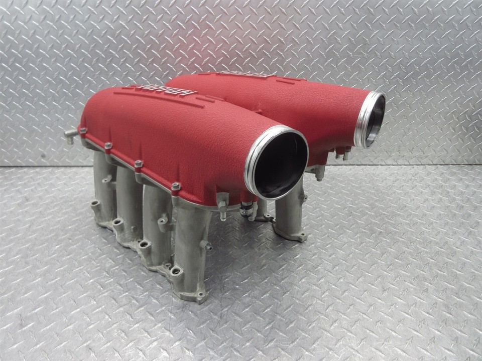 2008 Ferrari F430 Spider OEM Engine Air Suction Intake Manifold Cover ...