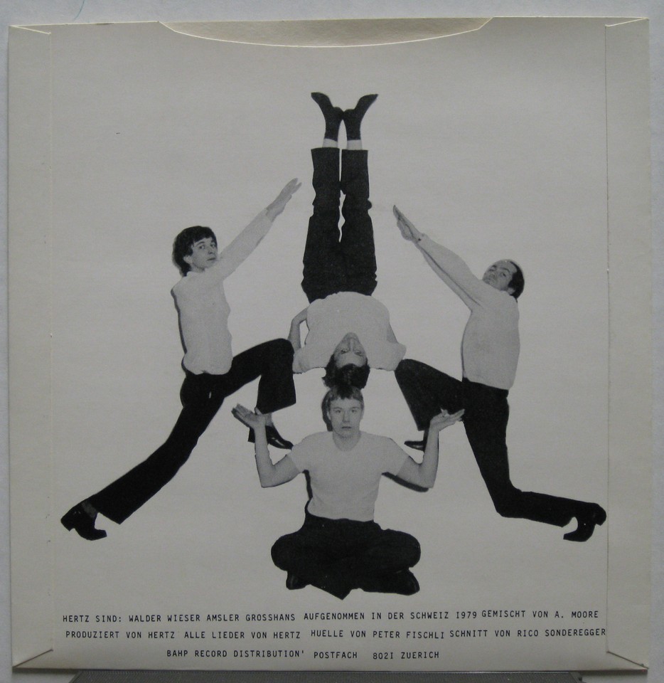 HERTZ Der Mond Das Schicksal 1979 BAHP 7" SWISS New Wave Post PUNK 45 ...