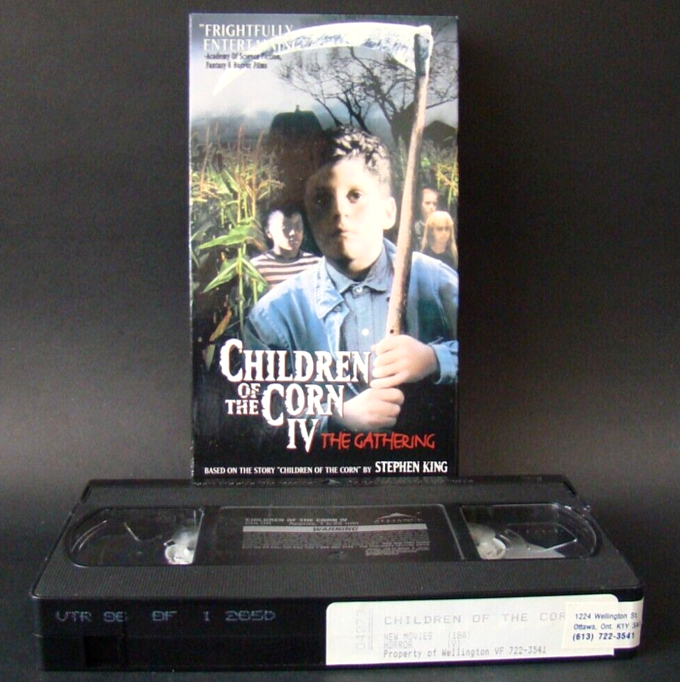 Children Of The Corn IV: The Gathering VHS 1996 Slasher Horror Film ...