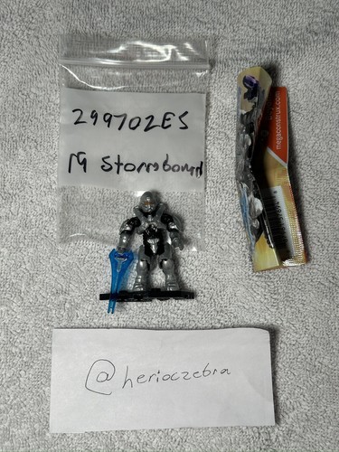 Halo Mega Construx Series 19 Stormbound Silver UNSC Spartan Hunter ...