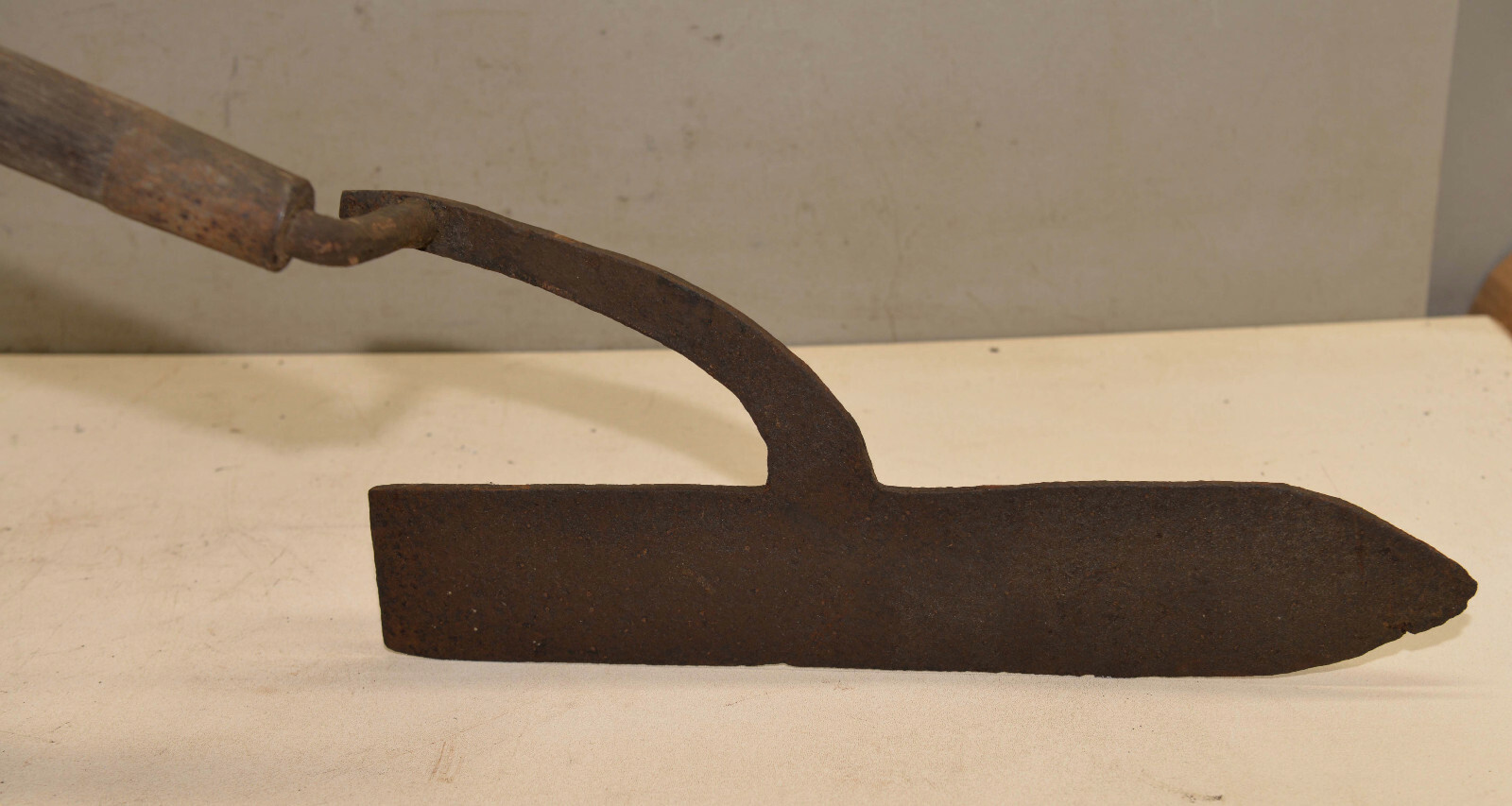 Antique blacksmith forged ice block scribe or whaling tool collectible ...