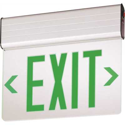 EDG Aluminum LED Emergency Exit Sign Color/Finish Family | eBay