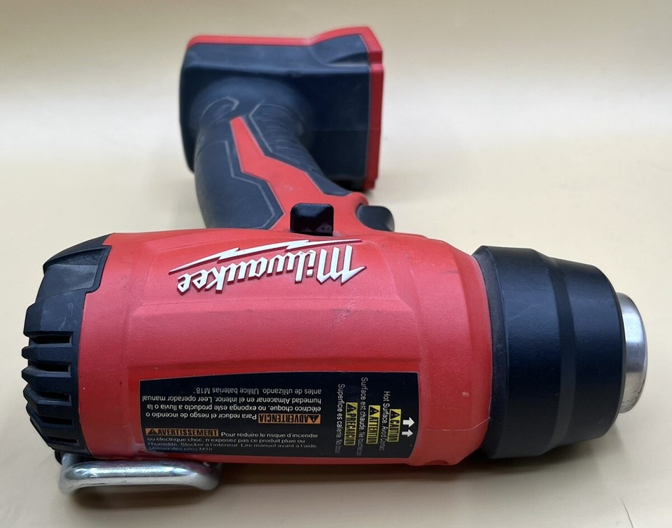 MILWAUKEE 2688-20 M18 18-VOLT LITHIUM-ION CORDLESS COMPACT HEAT GUN ...