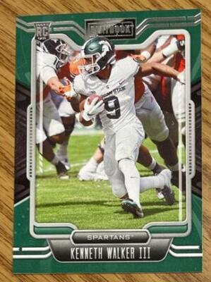 KENNETH WALKER III - 2022 Chronicles Draft Picks - Playbook - Card 8 ...