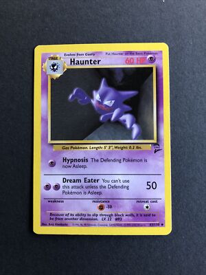 Pokémon TCG Haunter Base Set 2 43/130 Regular Unlimited Uncommon | eBay