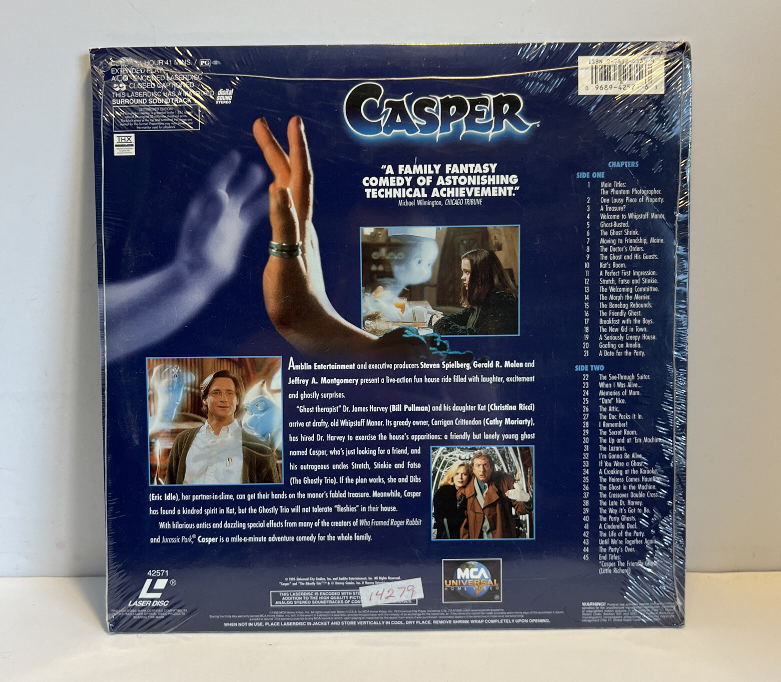 Casper (Laserdisc, 1995) for sale online | eBay