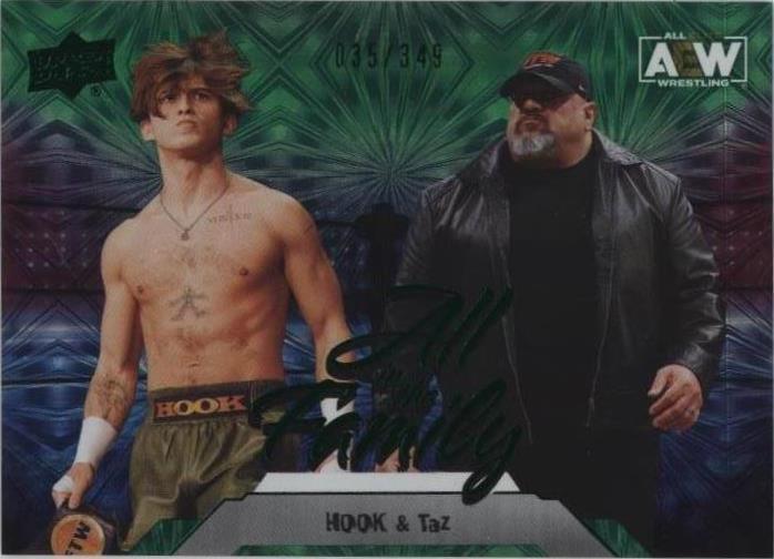 2023 Upper Deck AEW All Elite Wrestling - All in the Family Hook, Taz ...