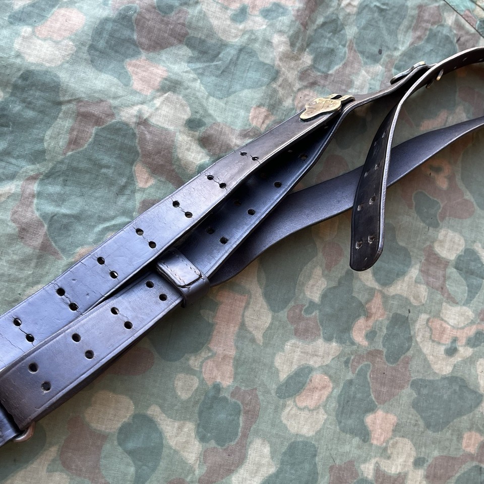 WWI US Army M1907 Leather Sling M1903 Springfield Rifle WT&B 1918 Used ...