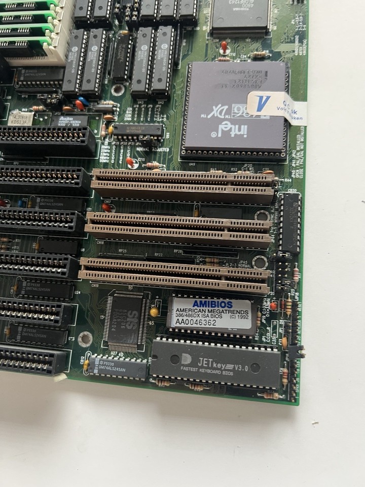 Gemlight GMB-486UNL + Intel 486DX-33 + Ram & Original Manual Included ...