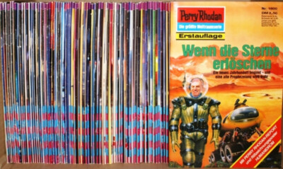 Perry Rhodan 1. Auflage 1600-1699 komplett in Z1 Z1-2 | eBay.de