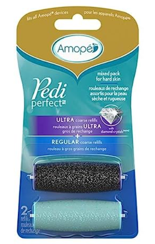 NEW Amopé Pedi Perfect Electronic Foot File Refills Ultra & Regular ...