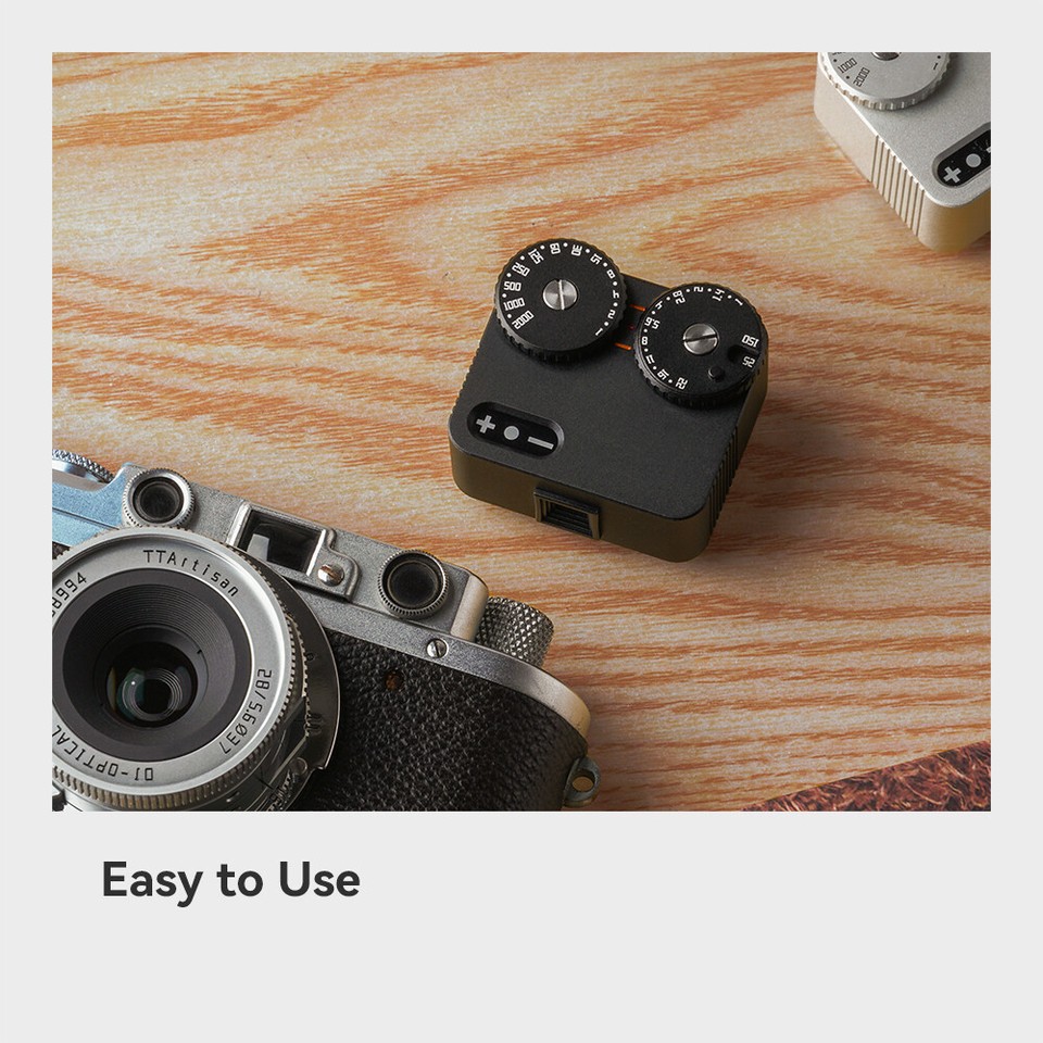 US TTArtisan Light Meter II 23-stop Shutter Speed DSLR Cameras Light ...