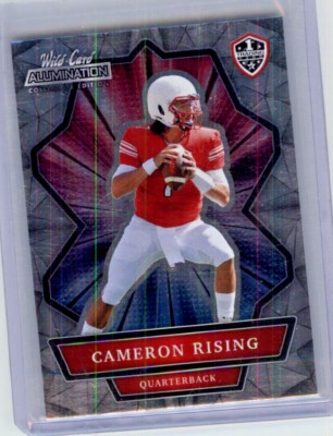 2021 Wild Card Alumination Collegiate Cameron Rising #ANBC-9 Utah Utes ...