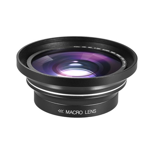 37mm 0.39X Full HD Wide Angle Macro Lens Accessory fr Camcorder DSLR ...