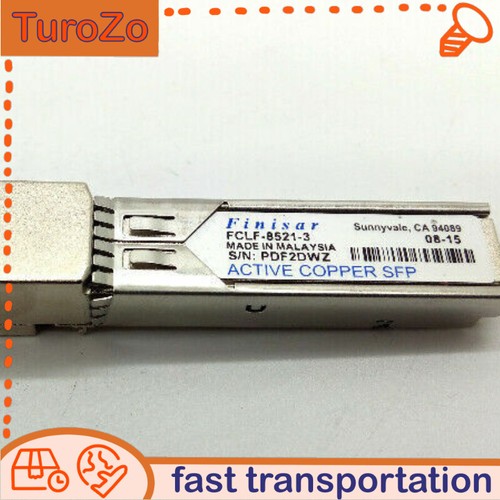 RJ45 Active Copper SFP Transceiver Module Finisar FCLF-8521-3 | eBay