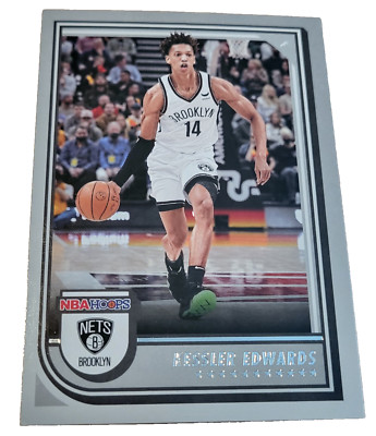 2022 Panini NBA Hoops #16 Kessler Edwards Brooklyn Nets Basketball Card ...