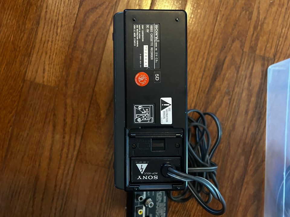 Sony Video Cassette Recorder EV-C8u Video 8 | eBay