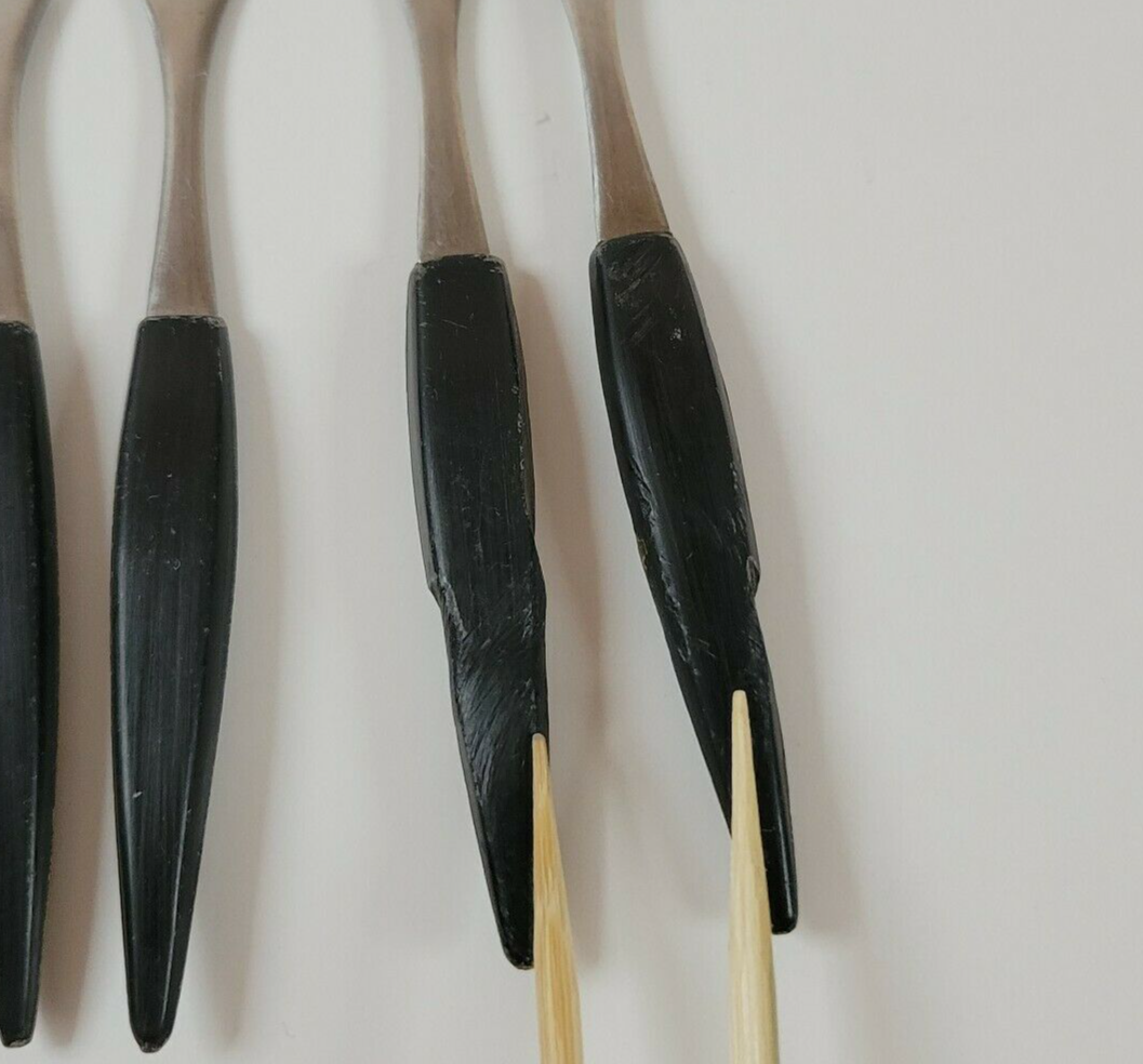 Single One Prong Mini Forks Spears Charcuterie Hors D'oeuvre Pickle ...