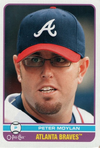 #421 Peter Moylan Atlanta Braves 2009 O-PEE-CHEE Baseball Card FAV | eBay