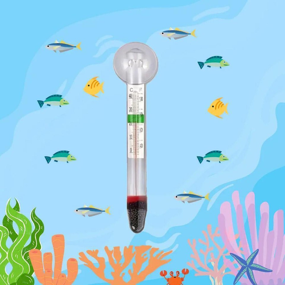 Mercury Free Aquarium Thermometer 5 Pieces Floating Aquarium ...