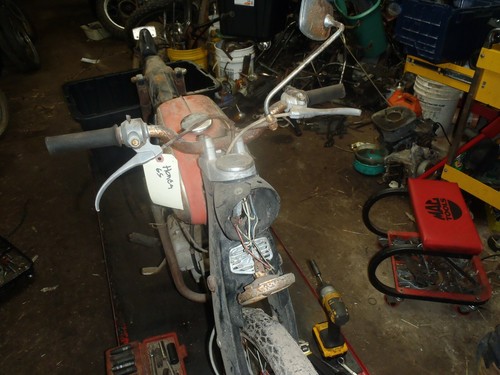 HONDA C110 Super Sports Cub 50 1962 main frame and kick stand | eBay