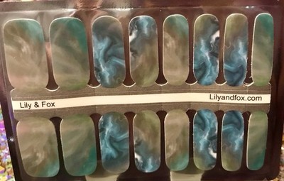 Lily And Fox Nail Polish Strips 16ct. Other Worlds | eBay
