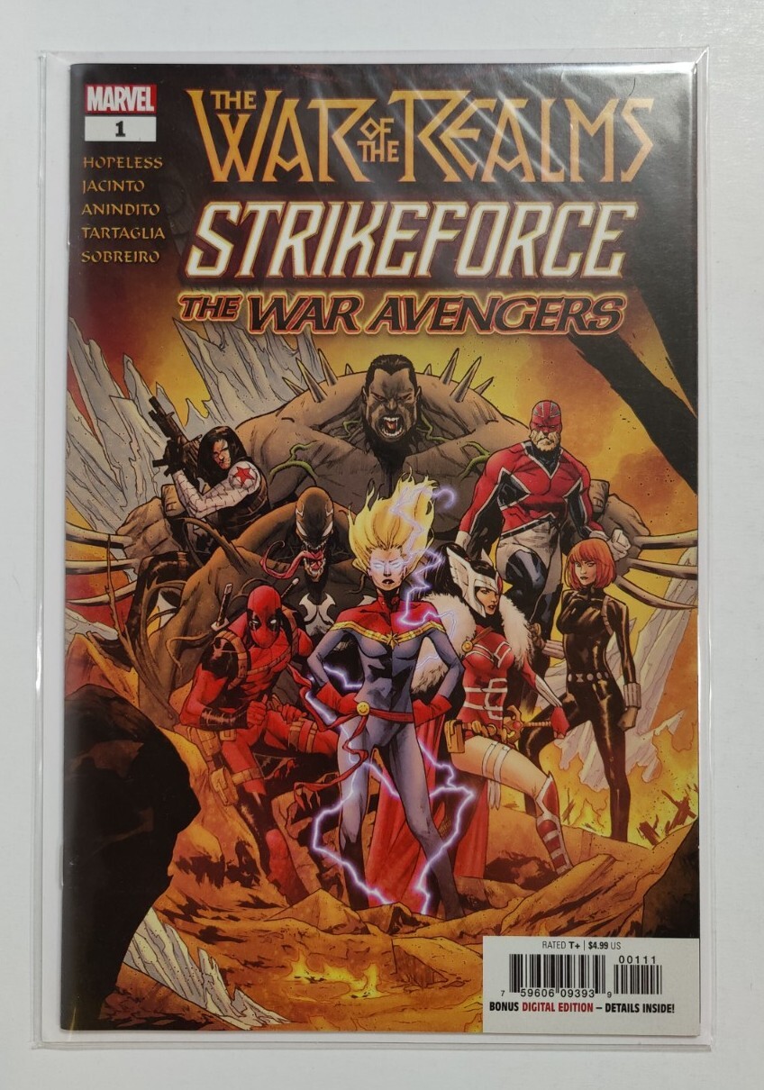 War Of The Realms Strikeforce The War Avengers #1 MARVEL Comics 2019 NM ...
