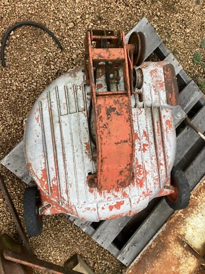 Vintage Simplicity Walk Behind Tractor Rare Rotary Mower Deck ...