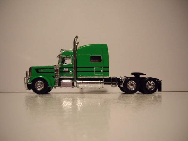 DCP 1/64 Ryno Trucking Pete 389 With 70'' Sleeper and Brenner ...