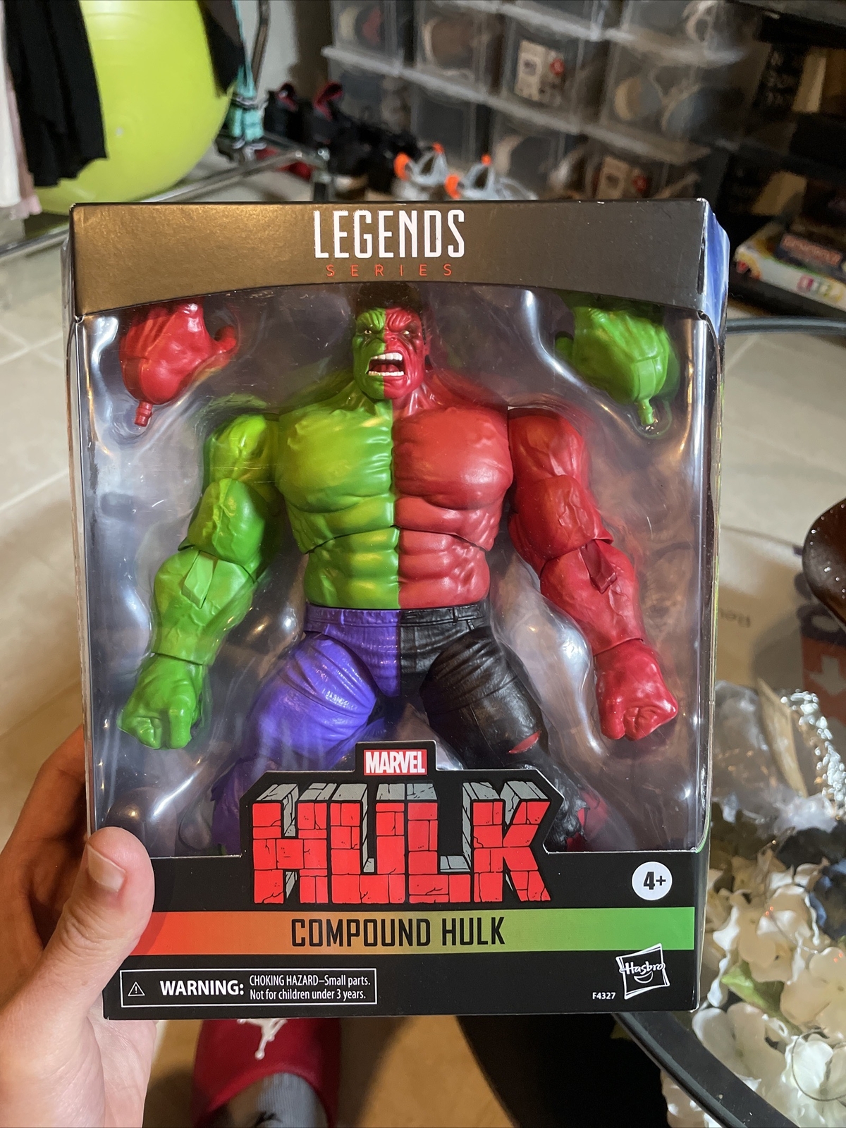 Marvel Legends 6" Compound Hulk Deluxe Action Figure Walmart Exclusive ...