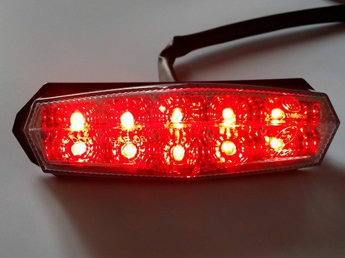 Yamaha Dual Sport ATV YFZ WR XT TTR TW YZ 80 250 125 LED Brake Tail ...