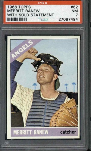 1966 Topps #62 Merritt Ranew - PSA 7 | eBay