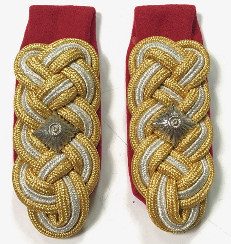 WWII GERMAN HEER MAJOR GENERAL TUNIC SHOULDER BOARDS | eBay