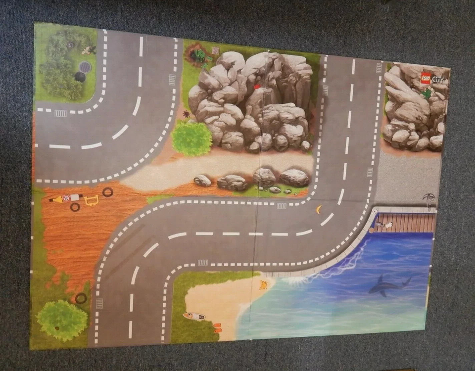 Lego 850929 City Playmat Heavy Board Playboard Scene Background City ...