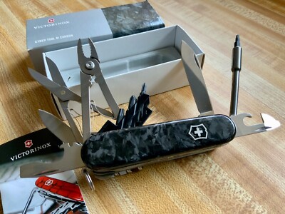 Victorinox Swiss Army Carbon Fiber CyberTool M, limited to only 400 ...