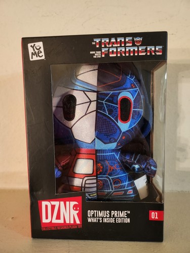 Transformers Optimus Prime DZNR Plush Toy Figure What's Inside Edition ...