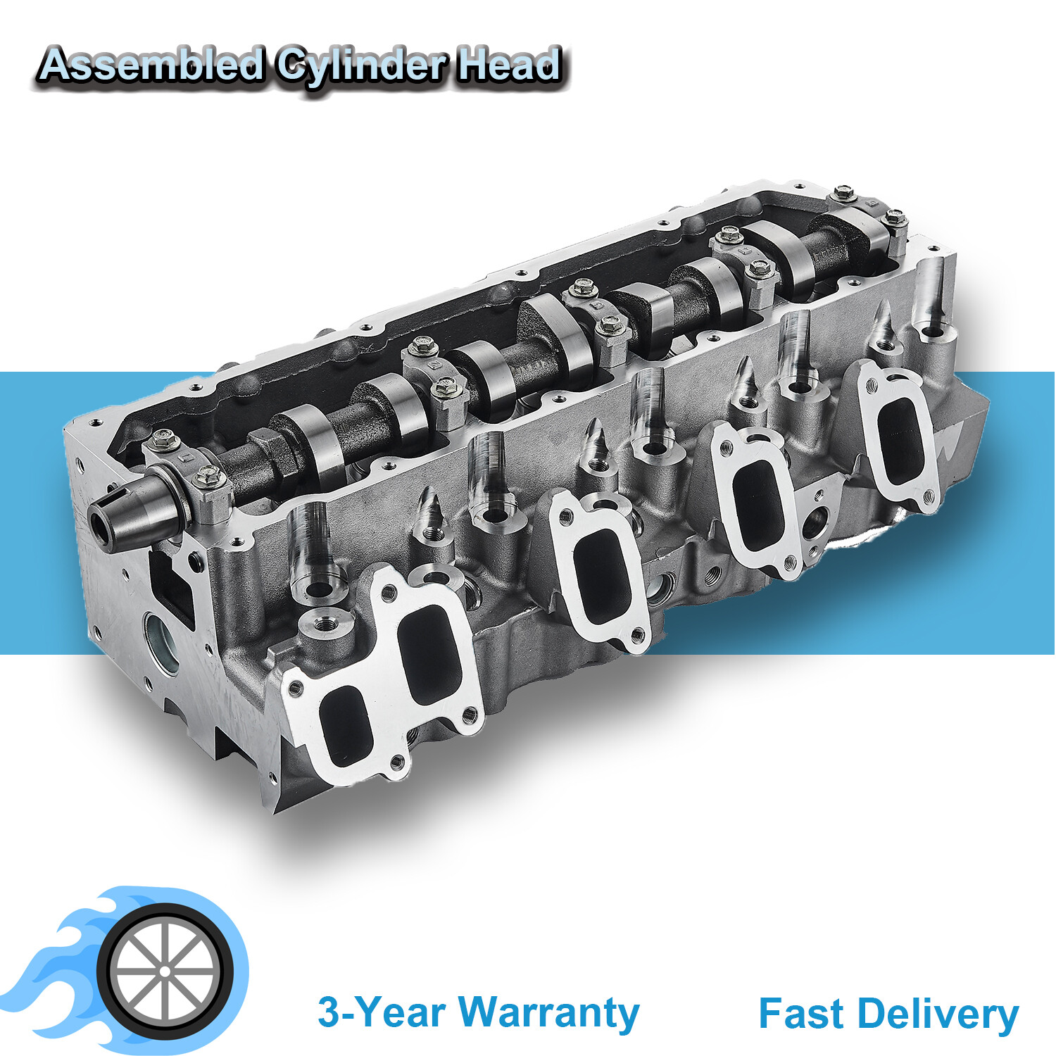 1KZ-TE COMPLETE Assembled Cylinder head kit for Toyota LAND CRUISER ...