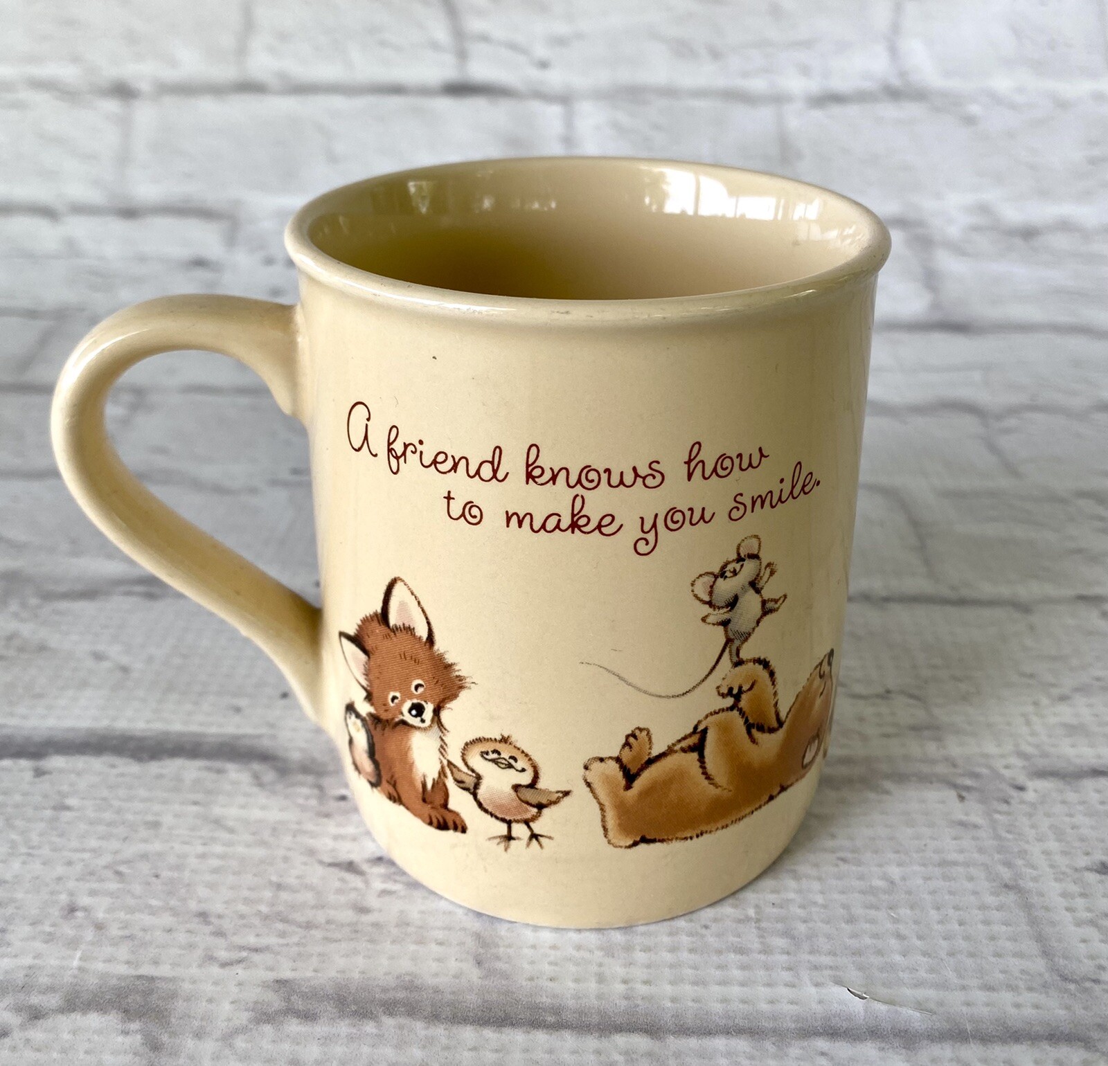 Hallmark Mug Mates Friend Gift Baby Animals Turtle Hedgehog Koala Bird ...
