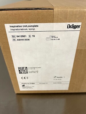 Drager Inspiration Unit, complete REF: 8412981 | eBay