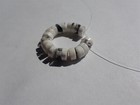 Rare White Buffalo (Tonopah) Disc Shaped Beads - 6x2.5-3mm - 20 Beads ...