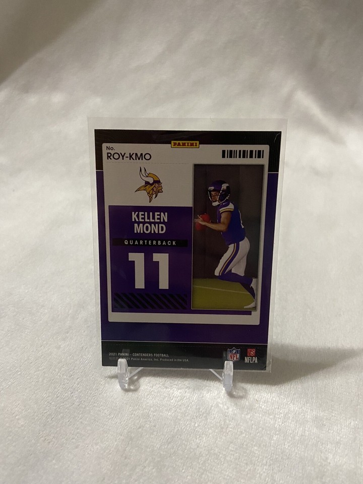 2021 Panini Contenders Football #ROY-KMO Kellen Mond ROOKIE OF THE YEAR ...