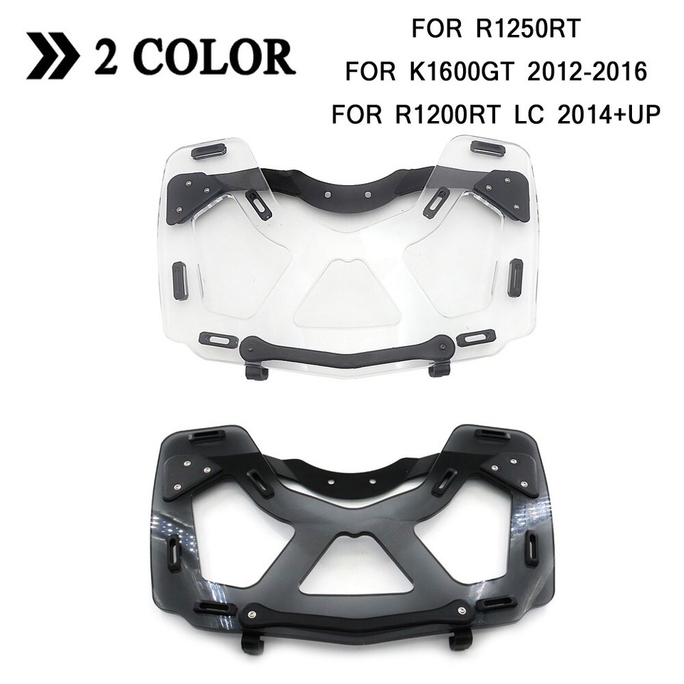 SMOKED BLACK REAR TRUNK TOP CASE LUGGAGE RACK FOR BMW R1200RT LC 2014 ...