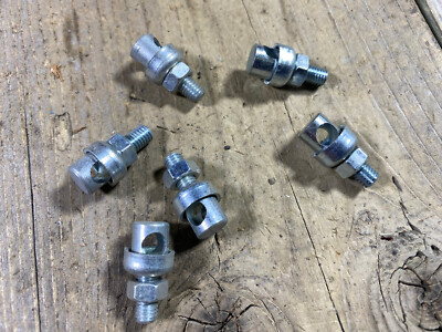 VINTAGE BIKE BICYCLE BAGGAGE RACK ANCHOR BOLT LOT PINCH BOLT RACK PINCH ...