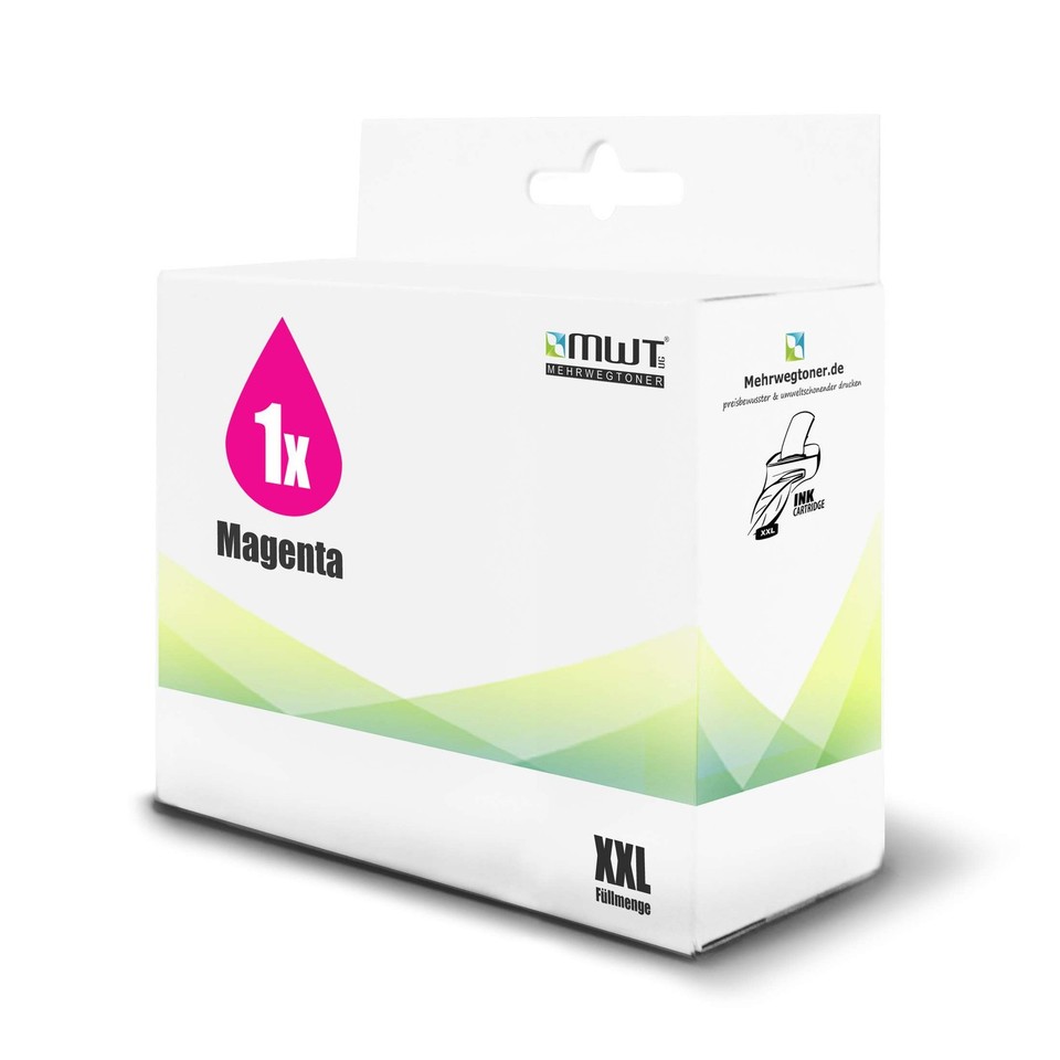 MWT Ink MAGENTA For HP DesignJet T-520-24 T-120 T-520-36 4059844603744 ...