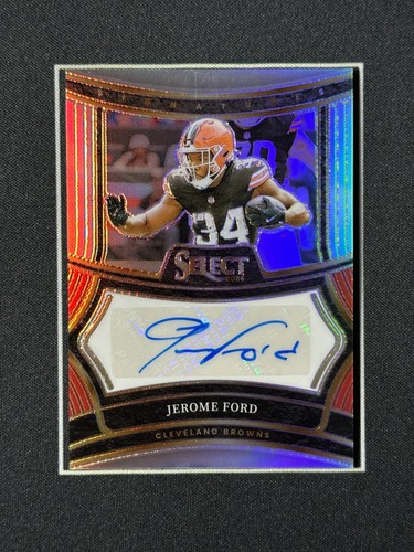 2024 Panini Select Signatures Autograph #SP-JFD Jerome Ford Browns /399 ...